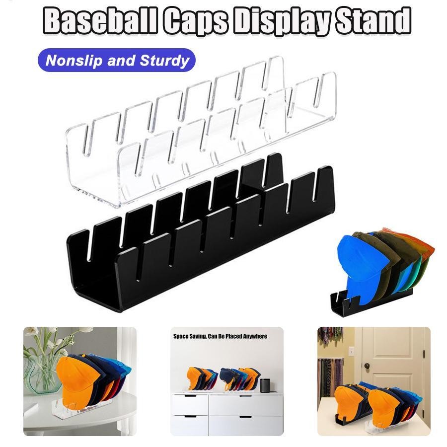 Acrylic Baseball Cap Rack Acrylic Baseball Hat Management Holder For ...