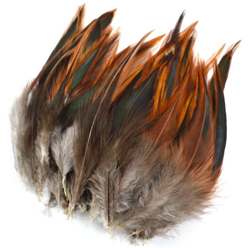20Pcs Prime Rare Natural Chicken Pheasant Feathers for Crafts Small DIY ...