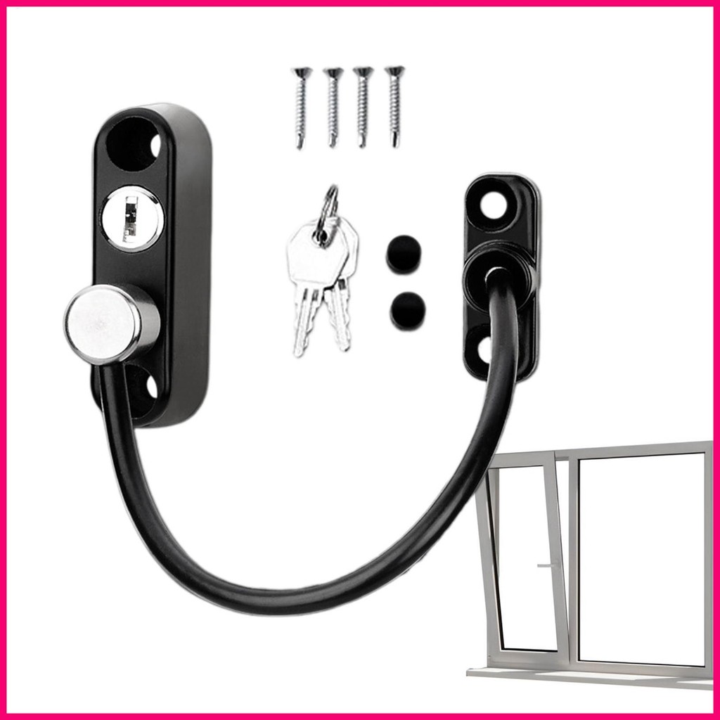 Casement Window Security Lock Stainless Steels Window Safety Locks Set ...