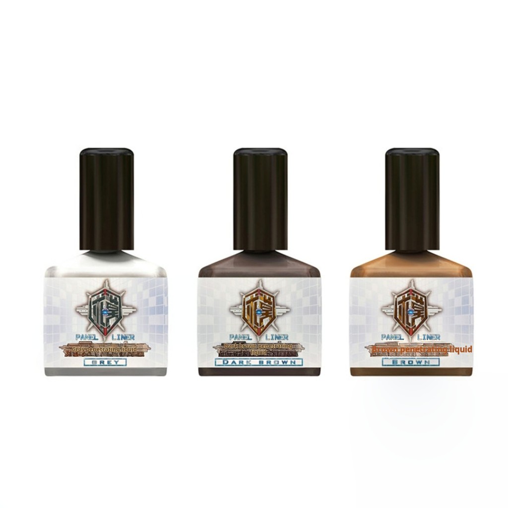 45ML Metallic Panel Line Water Based Accent Color for Gundam Gunpla ...