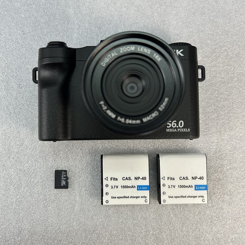 Digital Camera,4K 56MP Point and Shoot Cameras for Photography and ...