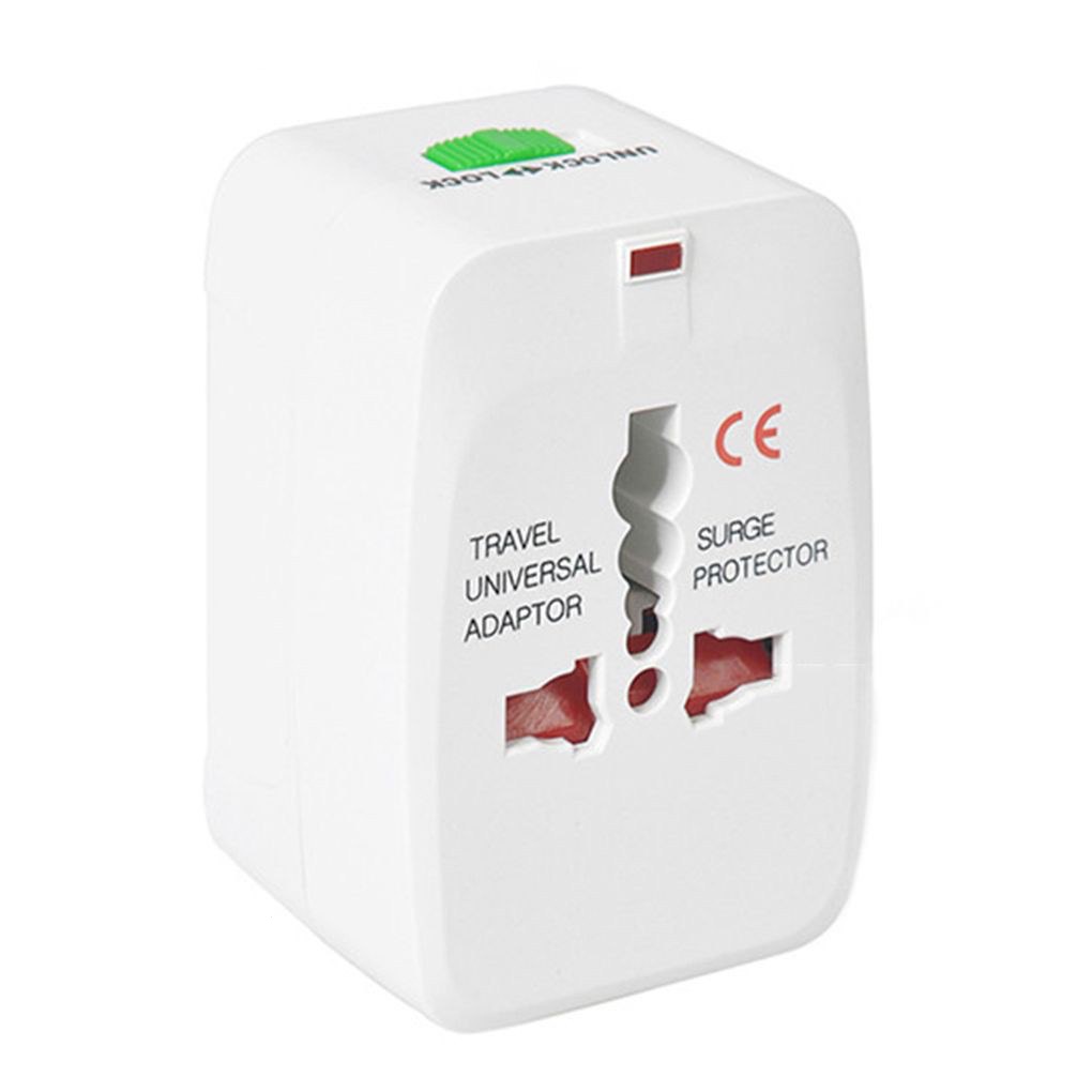 Universal Compact Travel Adapter Wall Plug with USB PD ports | Shopee ...