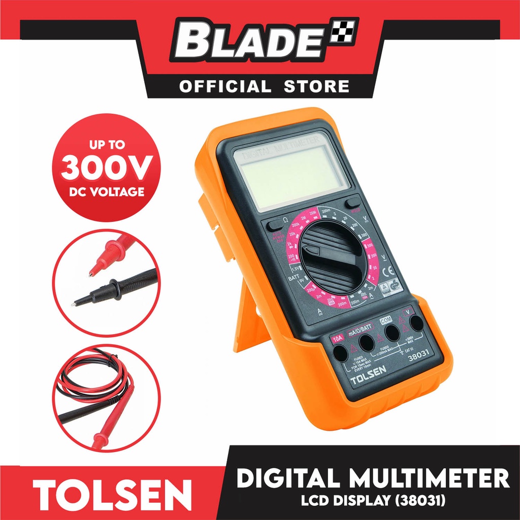 Tolsen Digital Multimeter 38031 | Shopee Philippines