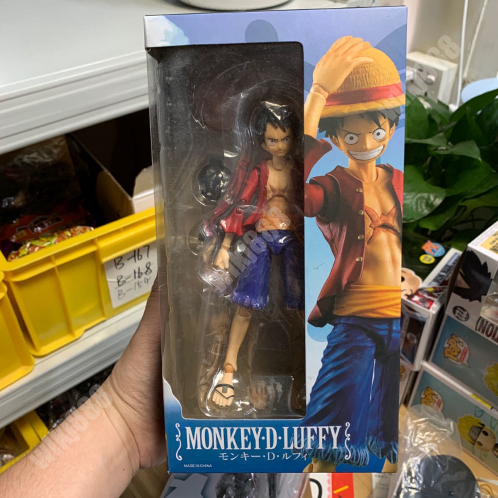 Action Figure One Piece SHF Luffy Ace Santōryū Zoro Anime Change Face ...