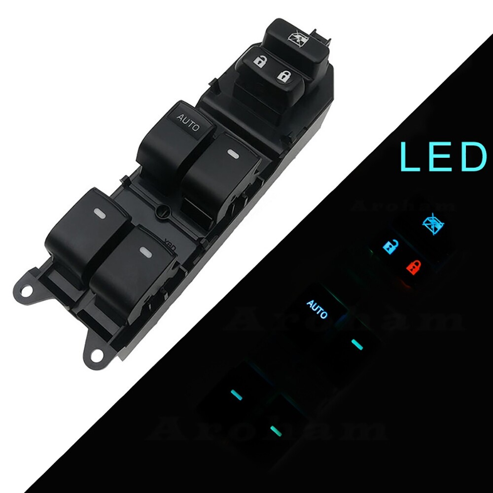 Lighted LED Power Single Window Switch Set for Toyota RAV4 RAV 4 Camry ...
