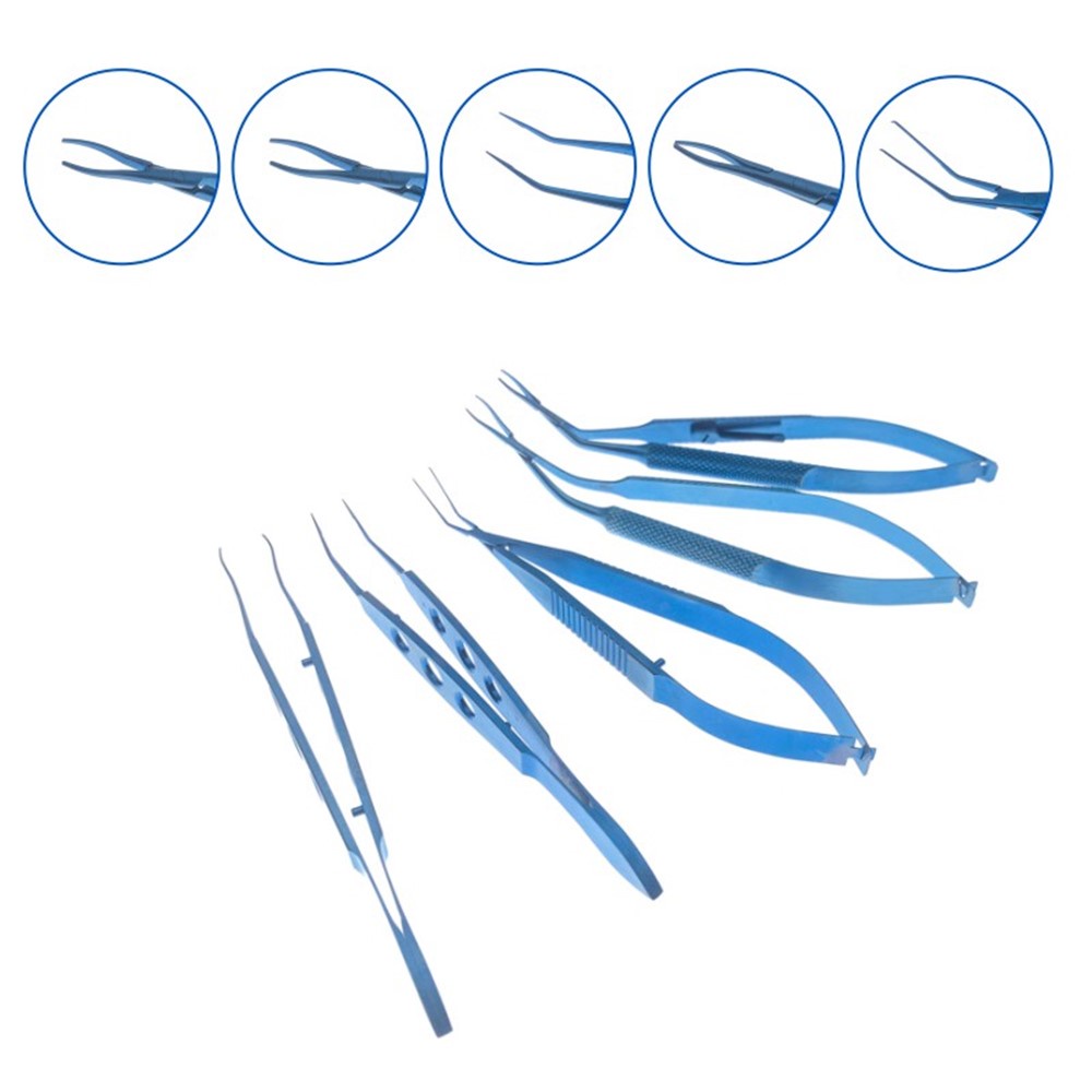 Titanium Lens Implantation Forceps Ophthalmic Surgical Instrument ...