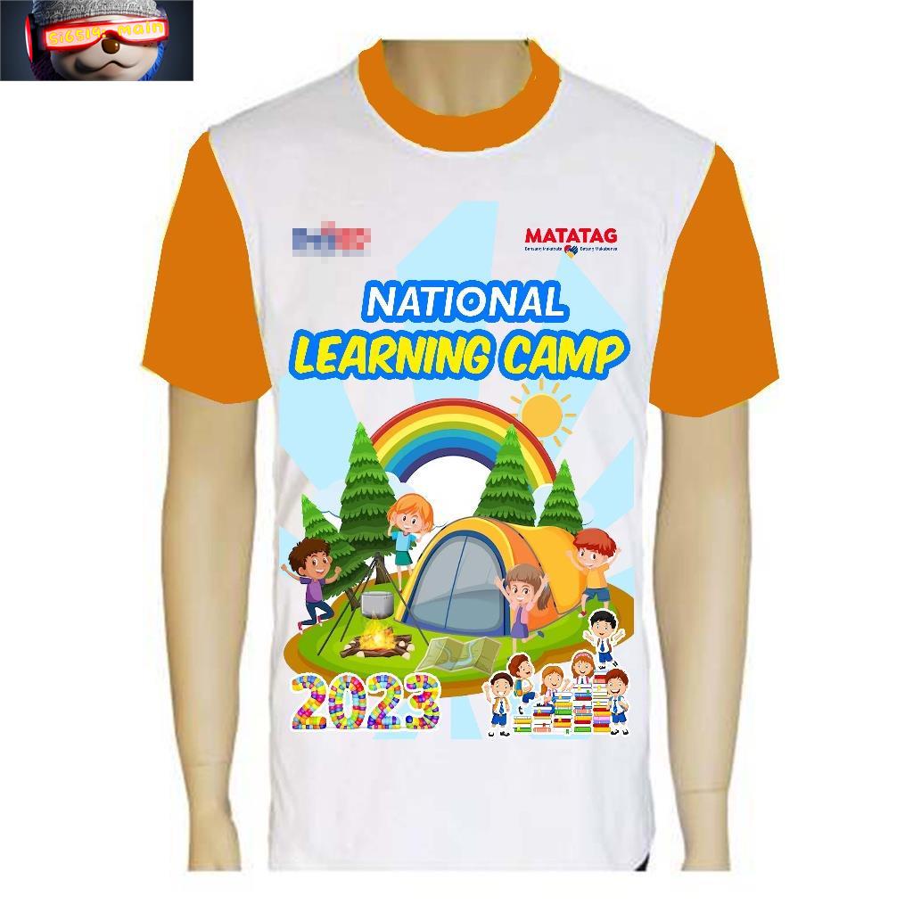 National Learning Camp Sublimated Print Round Neck Jersey | Shopee ...