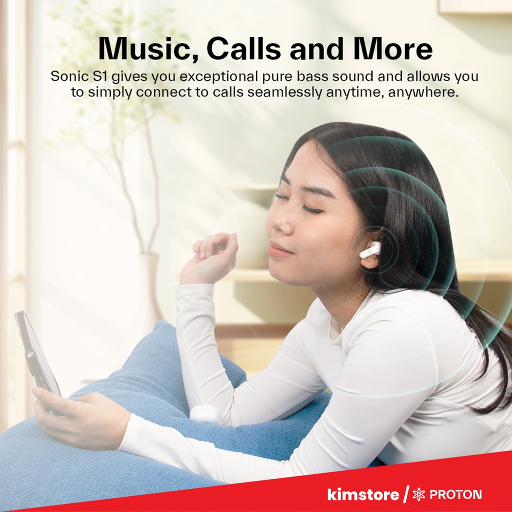 Proton Sonic S1 True Wireless Earbuds | Shopee Philippines