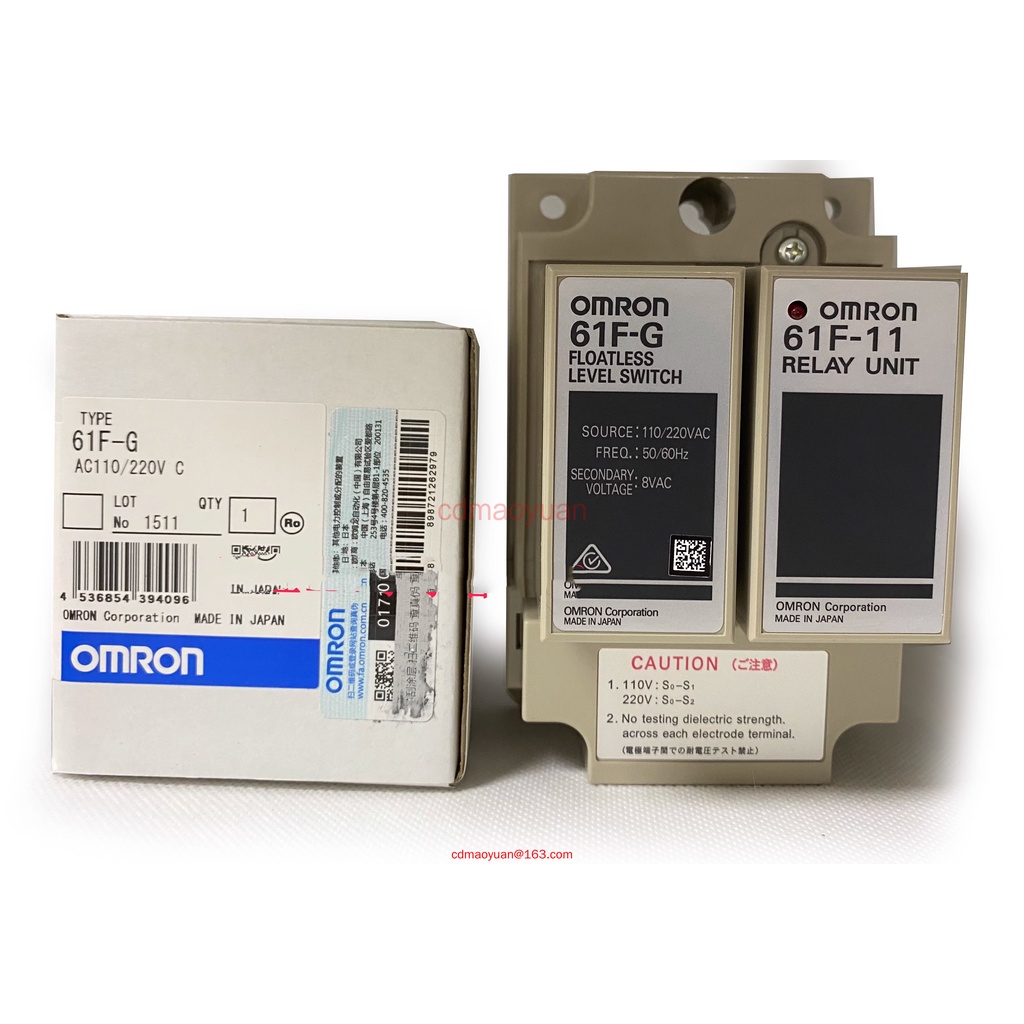 Omron 61F-G-G1-G2-G3-11 Liquid Level Water Level Controller Liquid ...