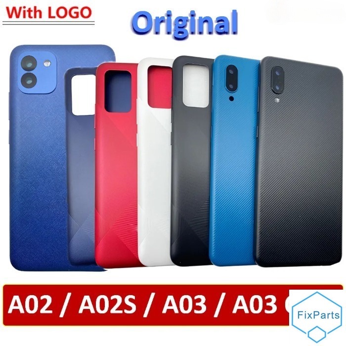 Original For Samsung Galaxy A02 A02S A03 Core A10S A03S Battery Door Housing Back Rear Cover ...