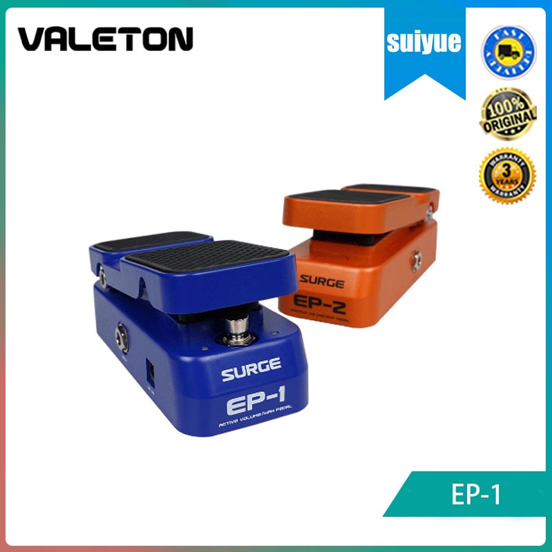 Valeton EP-1 Active Volume Combo Wah Mods Guitar Effects Pedal 2 Power ...