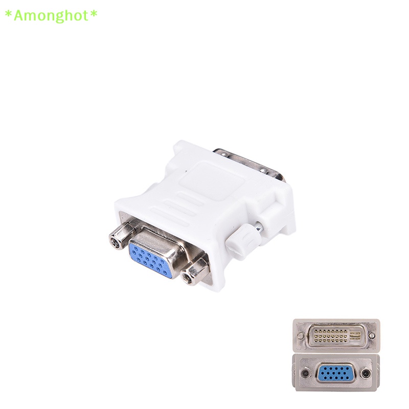 Amonghot> 15 Pin VGA Female to 24+5 pin DVI-D Male Adapter Video ...