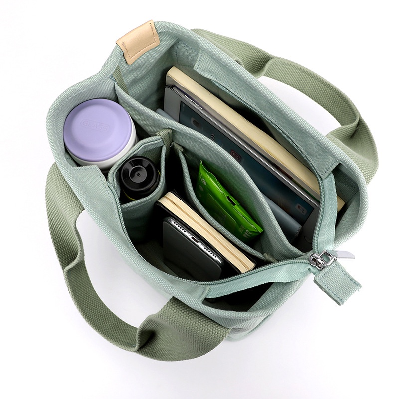 New Japanese-style Washed Canvas High School Students Large Capacity Shoulder Bag | Shopee ...