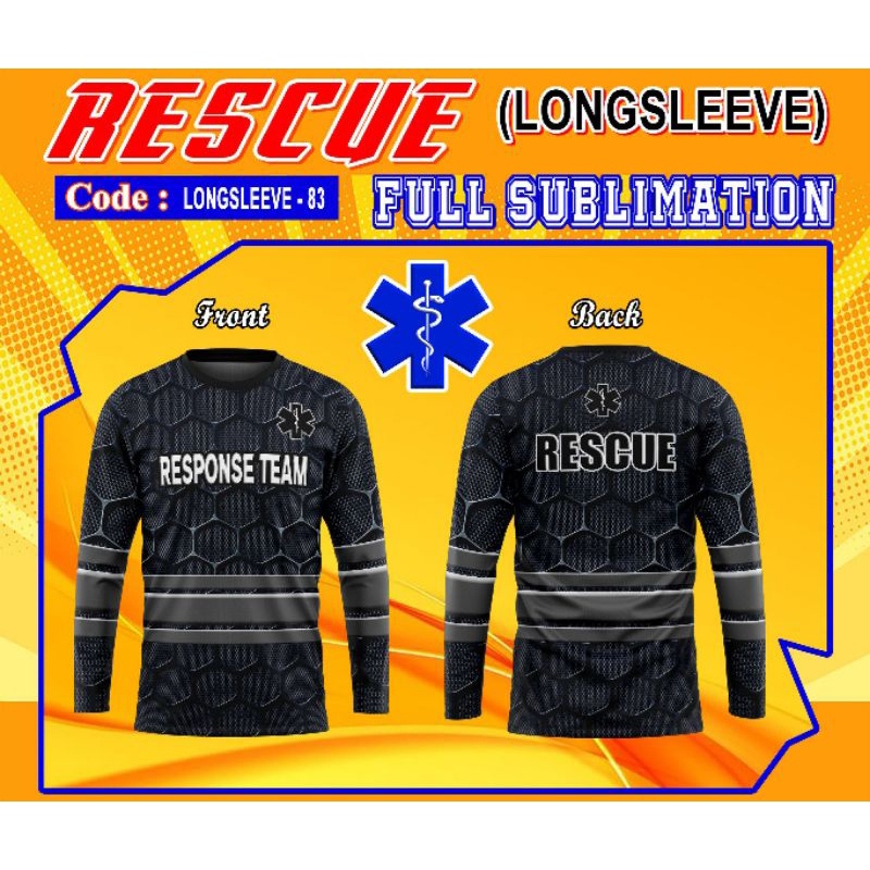 NEW SWEATSHIRT RESCUE full sublimation 6 | Shopee Philippines