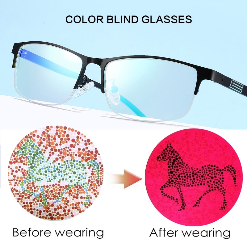 Fashion Colorblind Glasses Traffic Lights Correct Eyeglasses Color Weak ...
