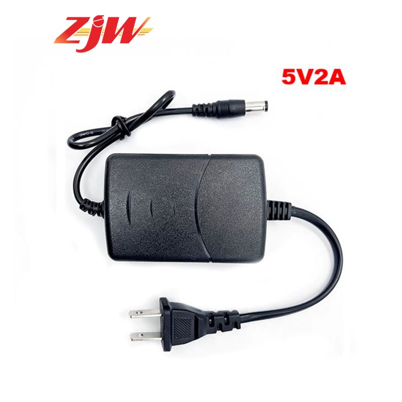 ZJW Fiber Switch Power Adapter 5V 2A Media Converter Adaptor Power ...