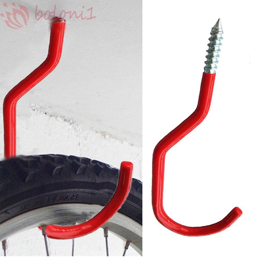 [COD] Bicycle Hooks Screw-in Shed Bike Hanger Bracket Wall Mount Heavy ...