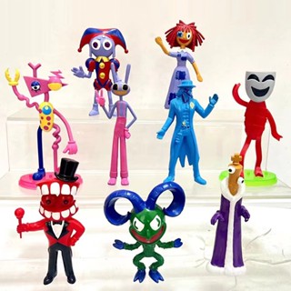 The Amazing Digital Circus Figures Pomni Jax Set of 6/7/9/10/12 Action ...