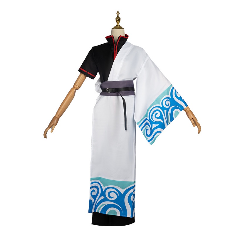 Anime Gintama cos Clothing Sakata Gintoki Ginsan Ayin cosplay Costume 5 ...