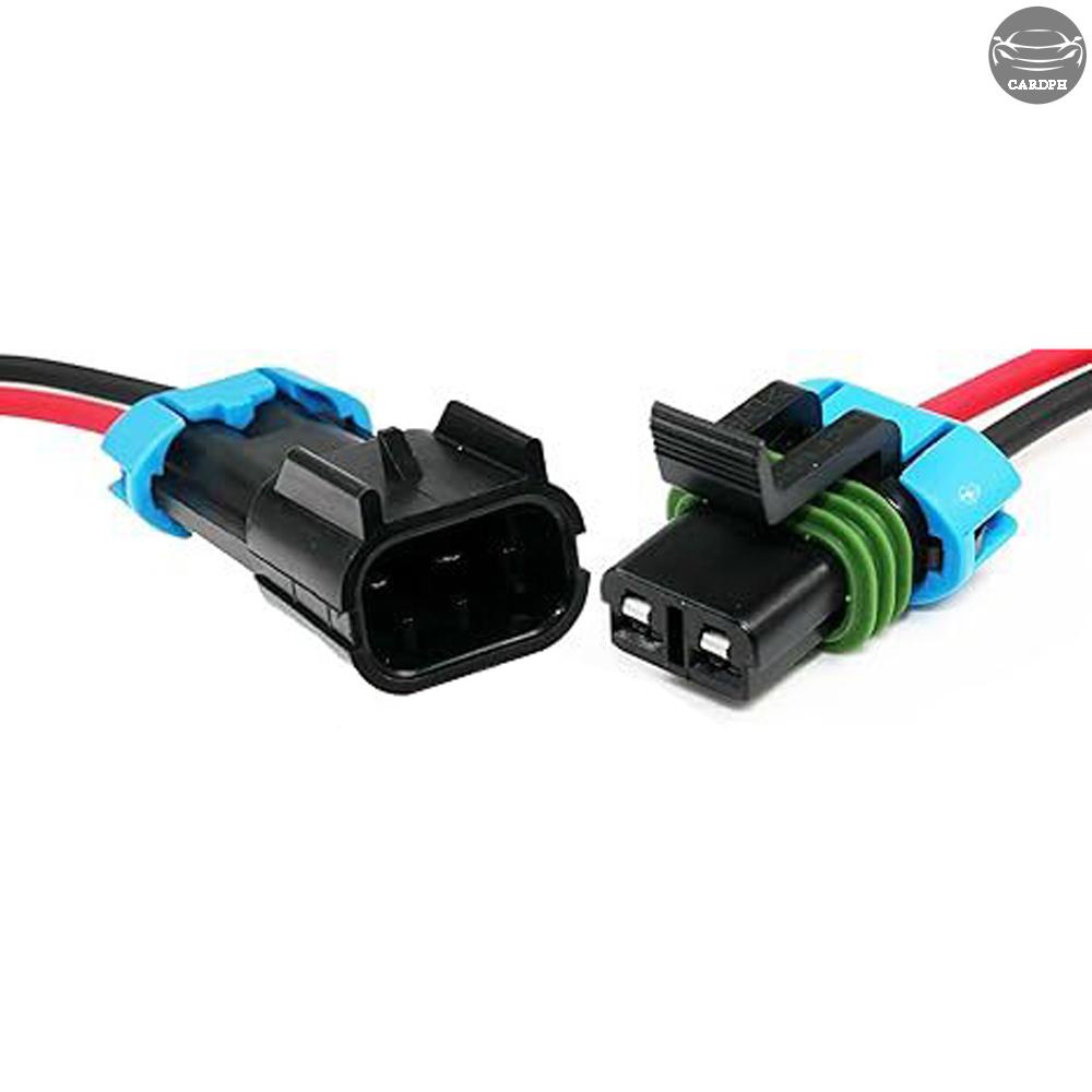 2 Pin Auto Waterproof Connector Cable Sealed Electrical Wire Connector ...