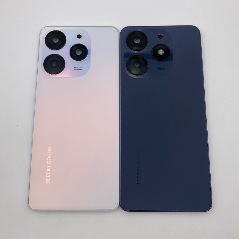 Aaaa Quality For Tecno Spark 10 Pro Ki7 Back Battery Cover Middle Frame With Camera Lens Side