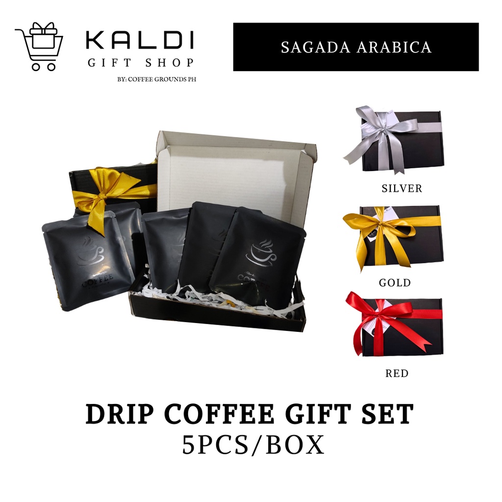 Premium Drip Coffee Set in a Box (5pcs per box) - Sagada Arabica Coffee ...