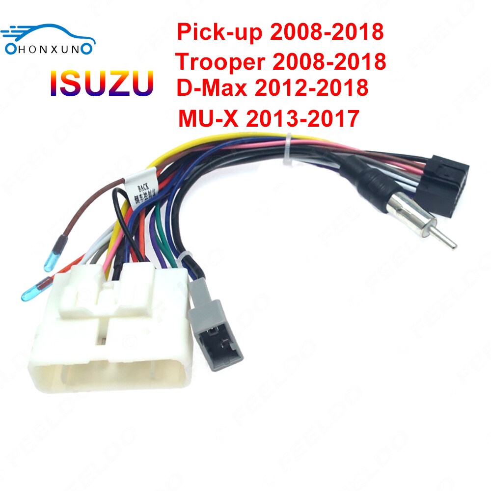 Honxun used for ISUZU Pickup Trooper DMax MU-X car stereo radio wiring ...