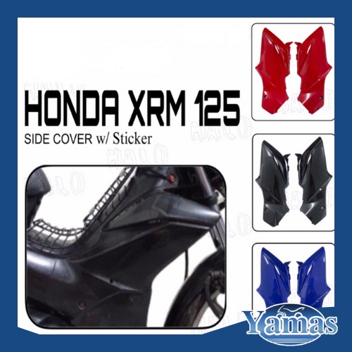 XRM125 MOTORCYCLE SIDE COVER FOR XRM 125 (1 PAIR) A9 | Shopee Philippines