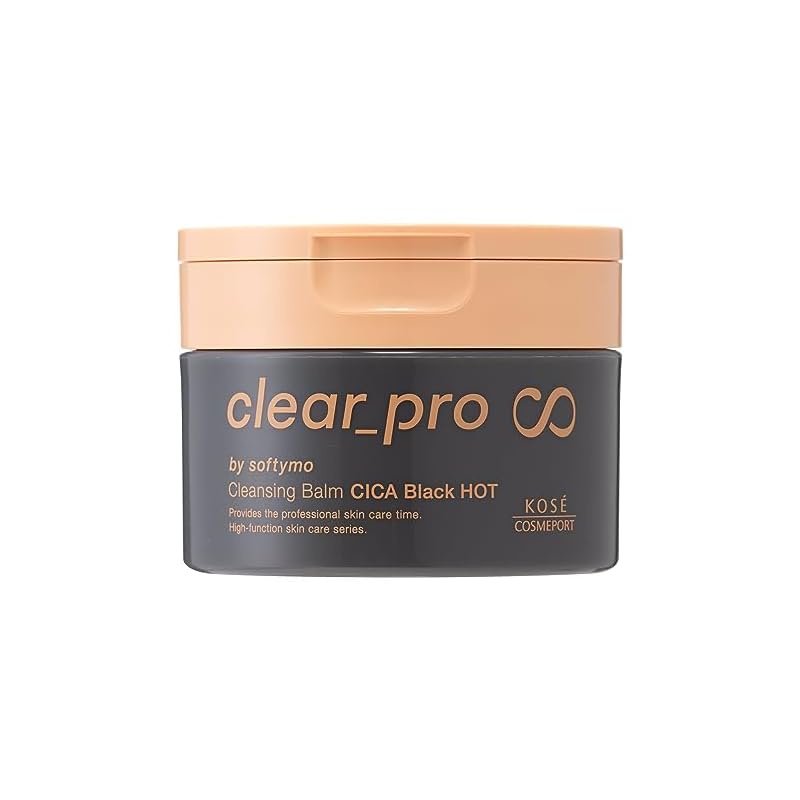 [Direct from Japan]KOSE Softymo Clear Pro Cleansing Balm CICA Black Hot 90g | Shopee Philippines
