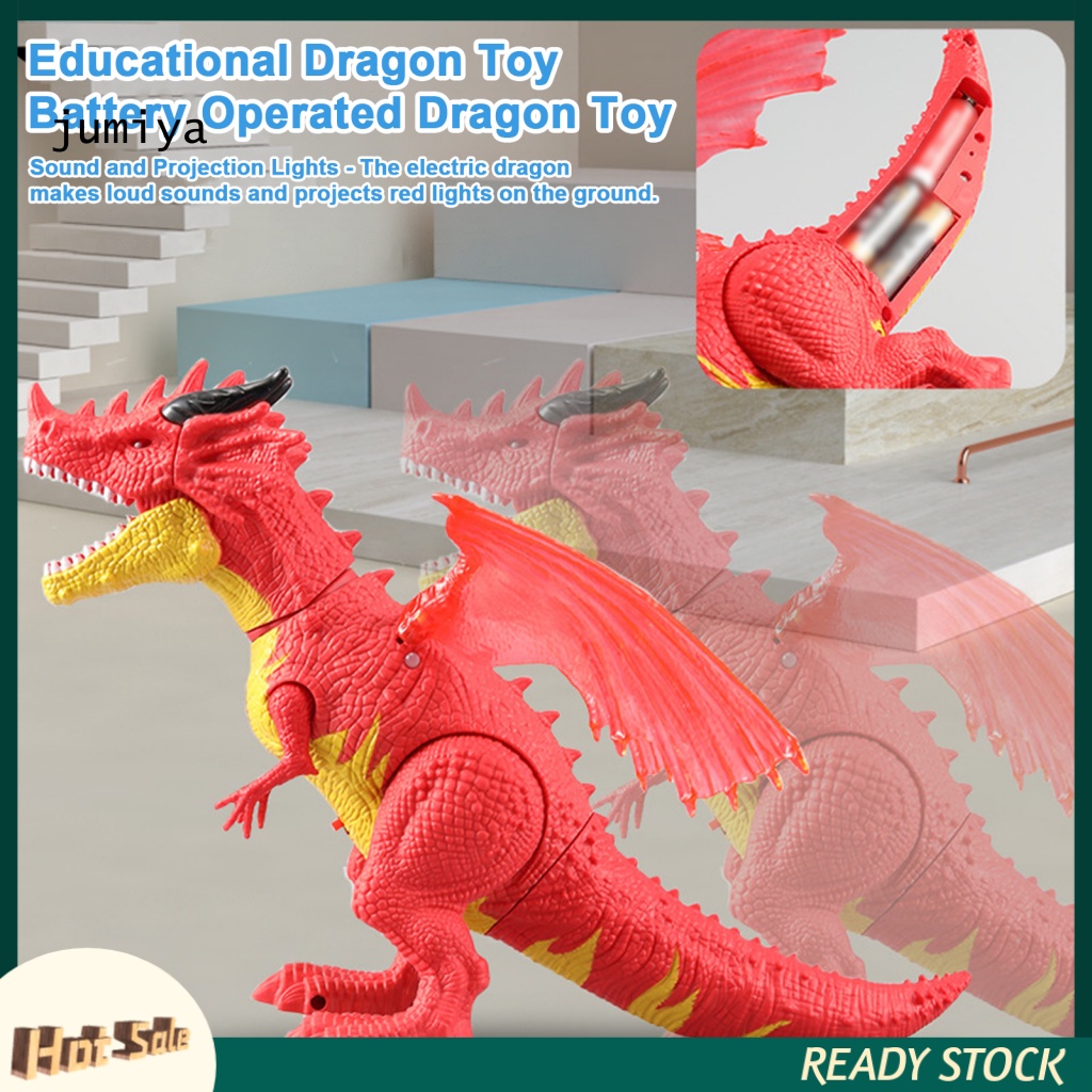 Kid-friendly Dragon Toy Walking Dragon Toy Light-up Electric Dragon Toy ...