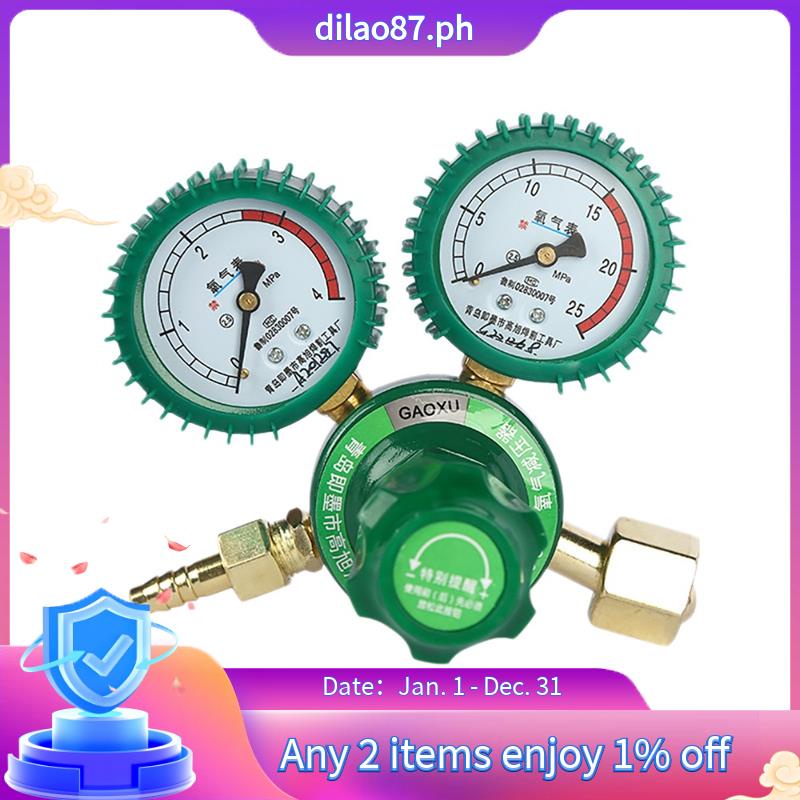 Oxygen Gas Bottle Regulators O2 Reducing Pressure Inhaler Acetylene ...
