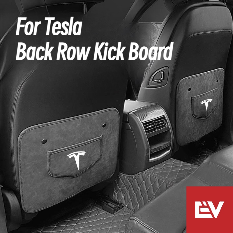 For Tesla Back Row Leather Kick Board Highland Model 3 | Shopee Philippines