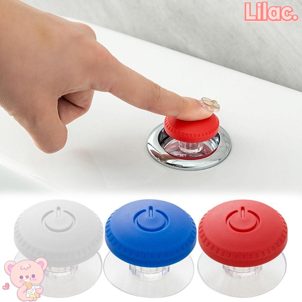 LILAC Toilet Press Button, Tool Multifunction Toilet Tank Push Button ...
