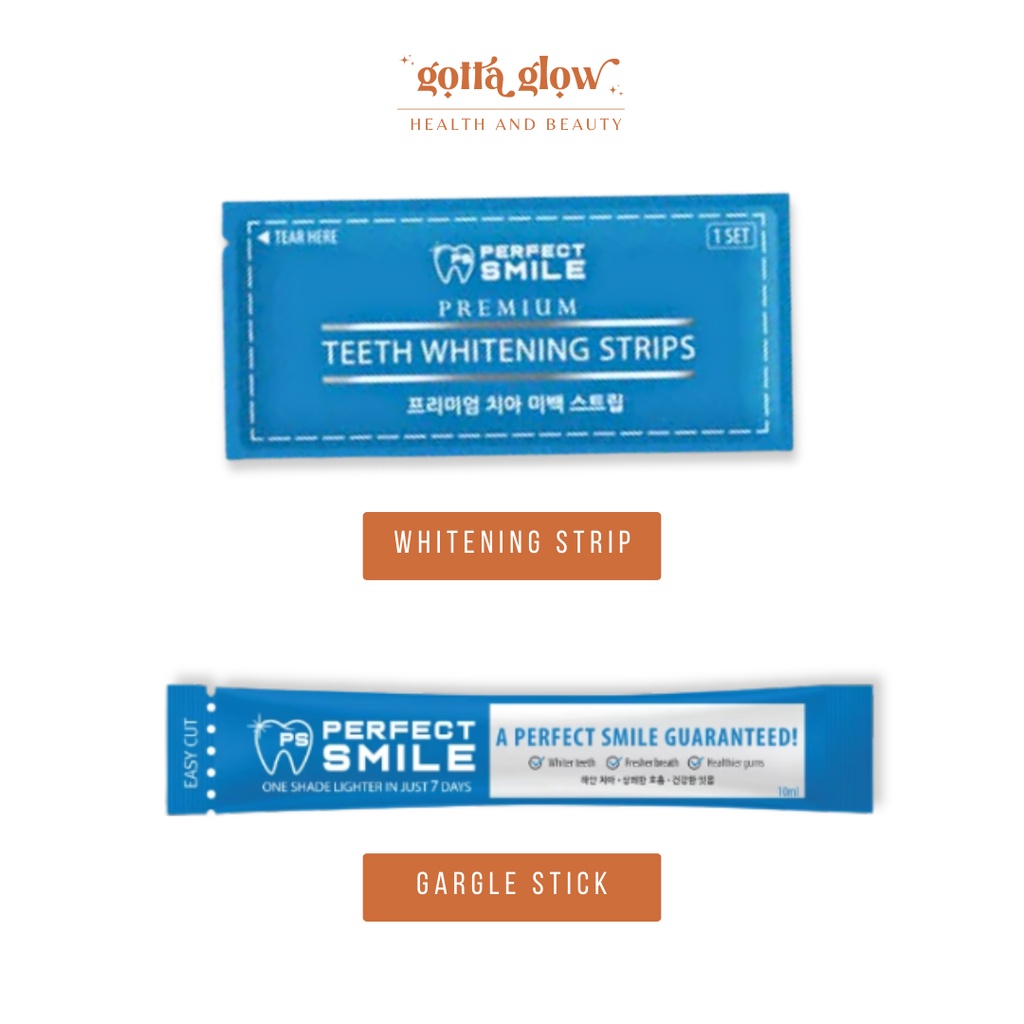 Perfect Smile Premium Teeth Whitening Sachet | Shopee Philippines