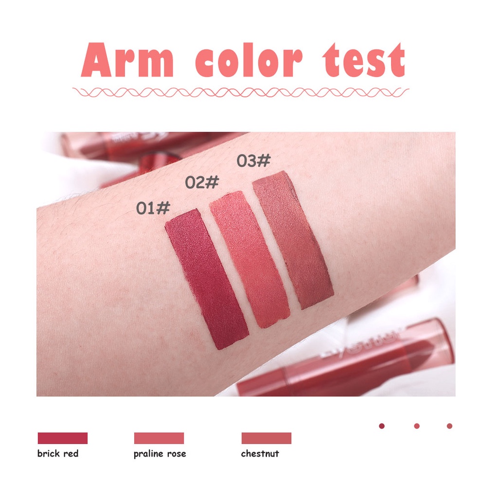 Ashley Shine Velvet Lipstick Matte Lip Stain Long Lasting Natural Make ...