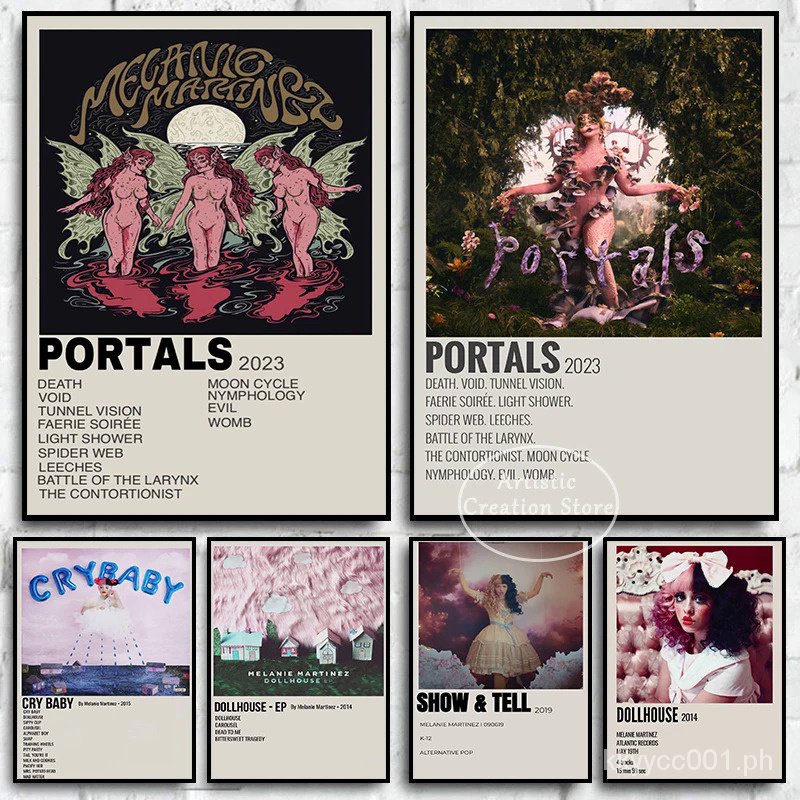 Melanie Martinez 2023 New Music Album Poster Singer Star Hip Hop Prints ...