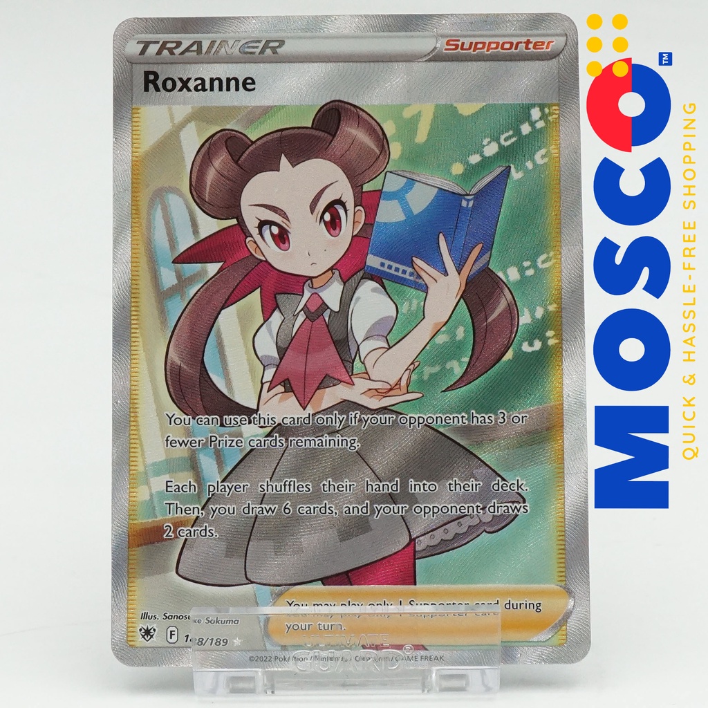 Roxanne - 188/189 - Full Art Ultra Rare Sword & Shield Astral Radiance ...