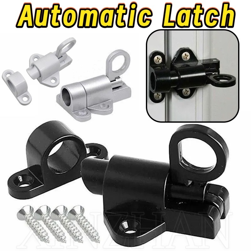 Heavy Duty Aluminum Alloy Anti-Theft Gate Bolt - Self-Closing Slide ...