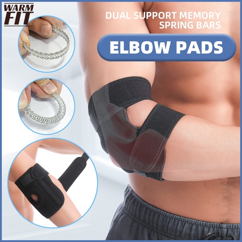 Elastic Tennis Sports Arm Brace Pain Band Wrap Belt Bandage Elbow ...