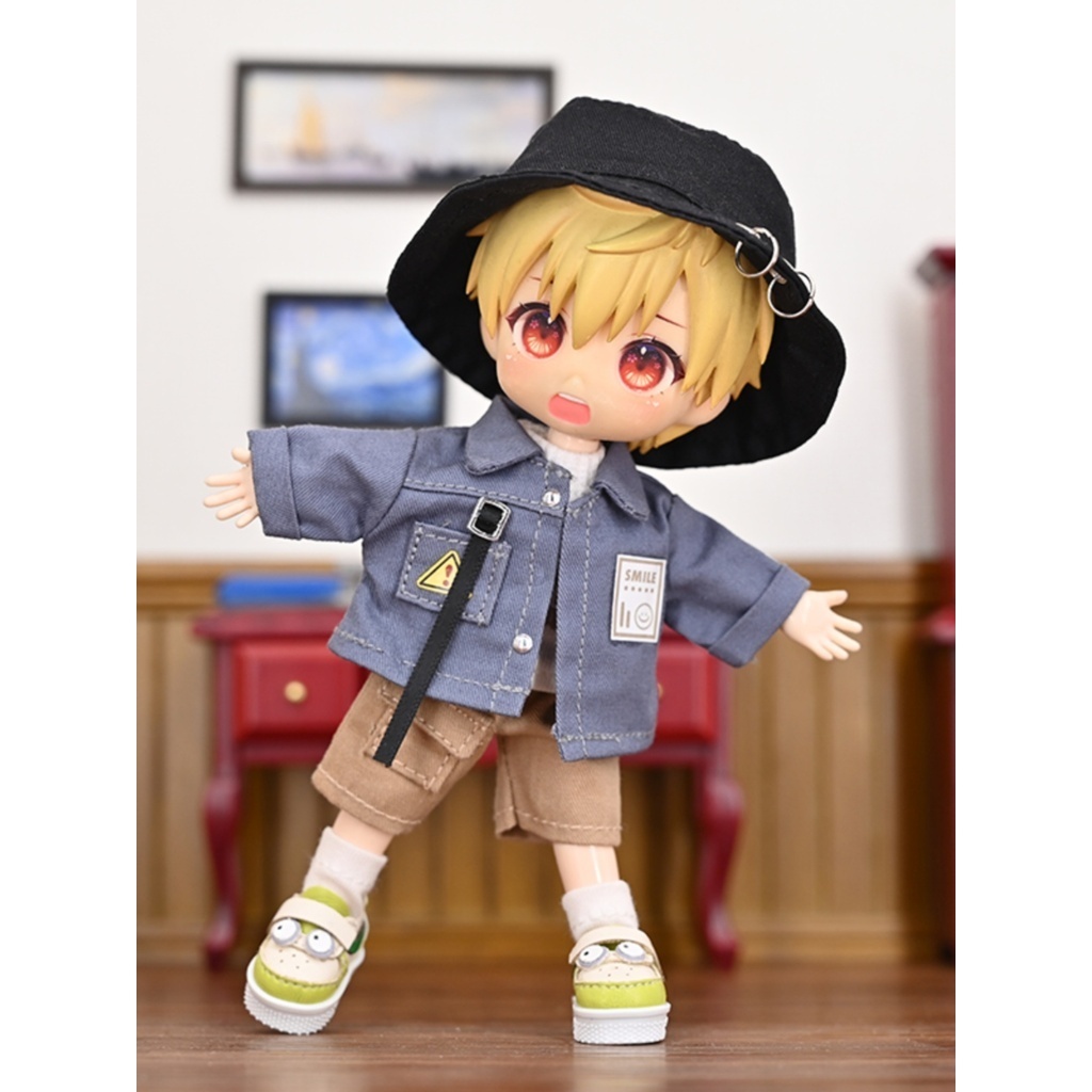 ob11 doll clothes denim suit Nendoroid GSC YMY obitsu11 1/12 BJD BODY9 DDF ufdoll | Shopee ...