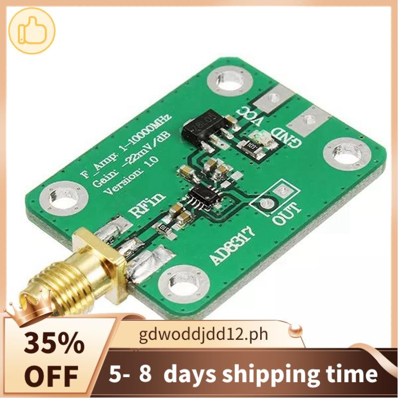 AD8317 High Speed Logarithmic Detector RF Log Detector RF Signal Log Output Power Meter 1M ...