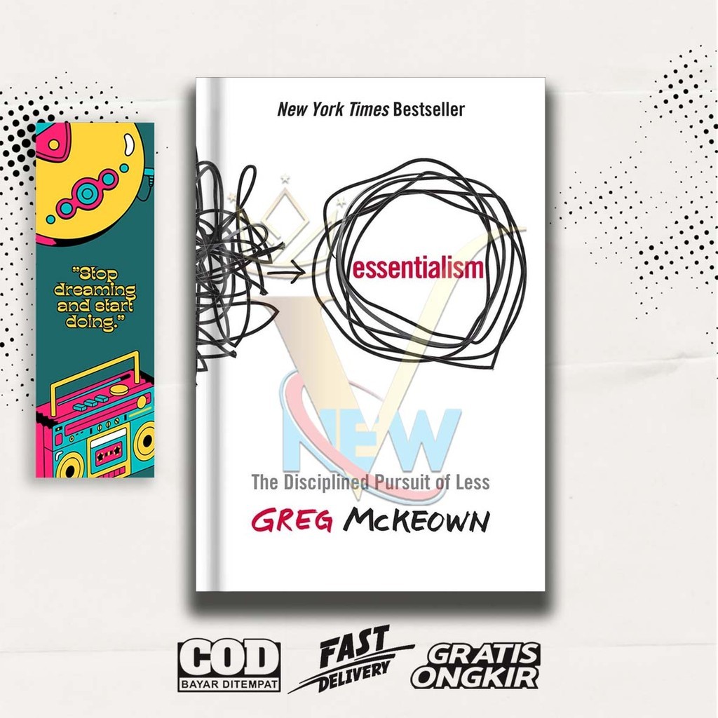 Essentialism Book: The Discipline Pursuit of Less | Shopee Philippines