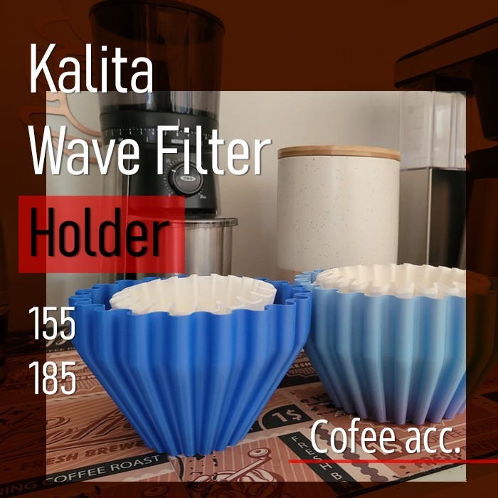 Kalita April Wave Coffee Dripper Filter Holder 155 185 Stand Custom ...