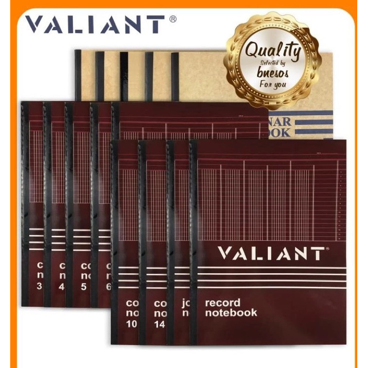 Valiant Columnar journal notebook (2columnal/4columnal/8columnal ...