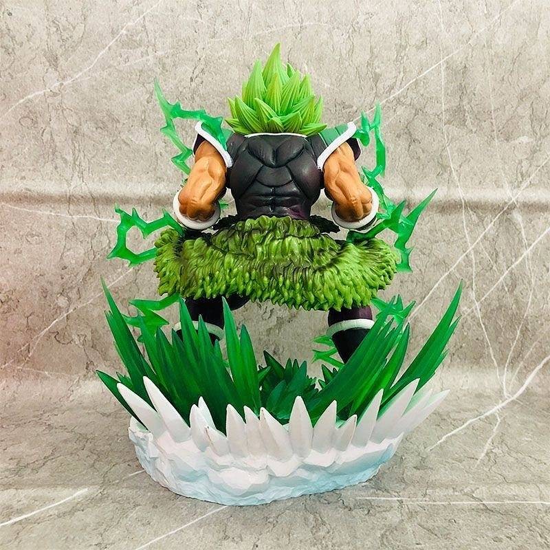Dragon Ball GK Super Saiyan Furious Broly Boys Gift Hand-Made Statue ...