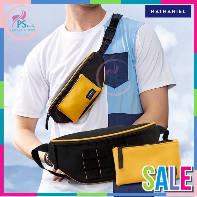 Natasha | Nathaniel Blaze Men's Bag 2 in 1 Fanny Pack Coinpurse ...