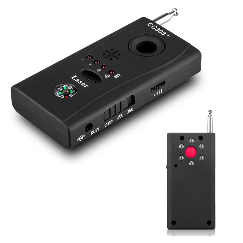 CC308 Camera Detector Full Range Anti Spy Detector Hidden Signal GSM ...