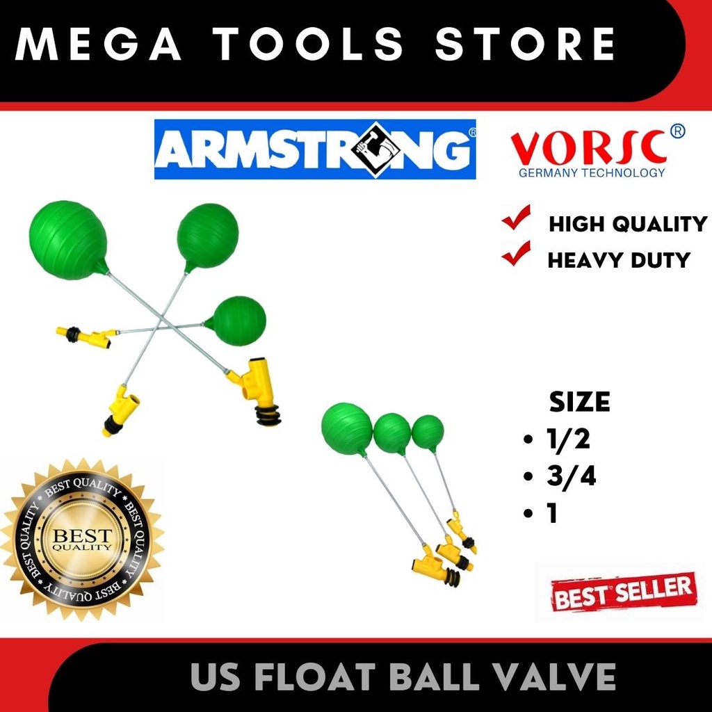 PVC FLOAT VALVE HIGH QUALITY AND HEAVY DUTY FLOAT VALVE | Shopee ...