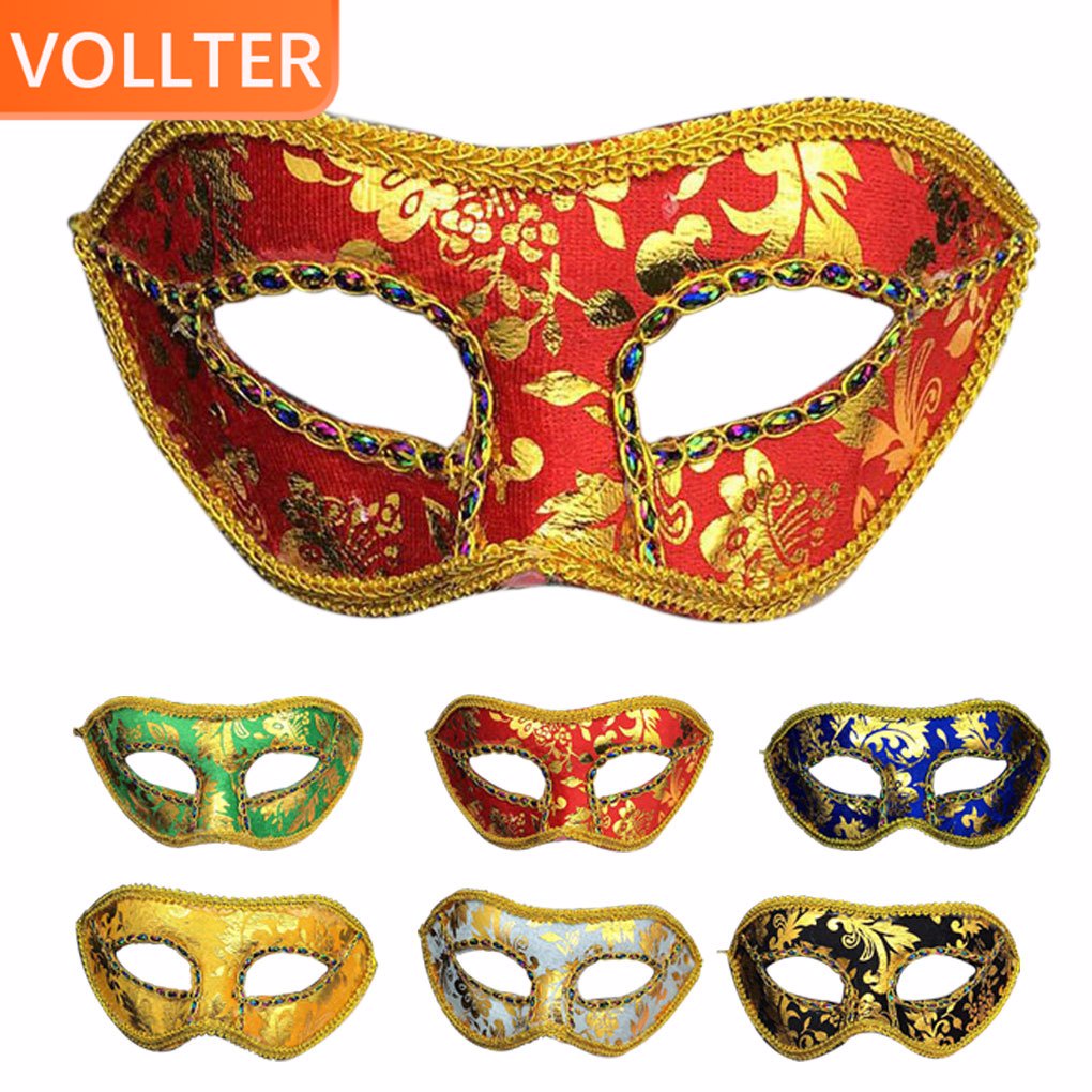 Colorful Eye Mask Masquerade Ball Prom Sexy Halloween Costume Fancy Dress Halloween Mask Horror