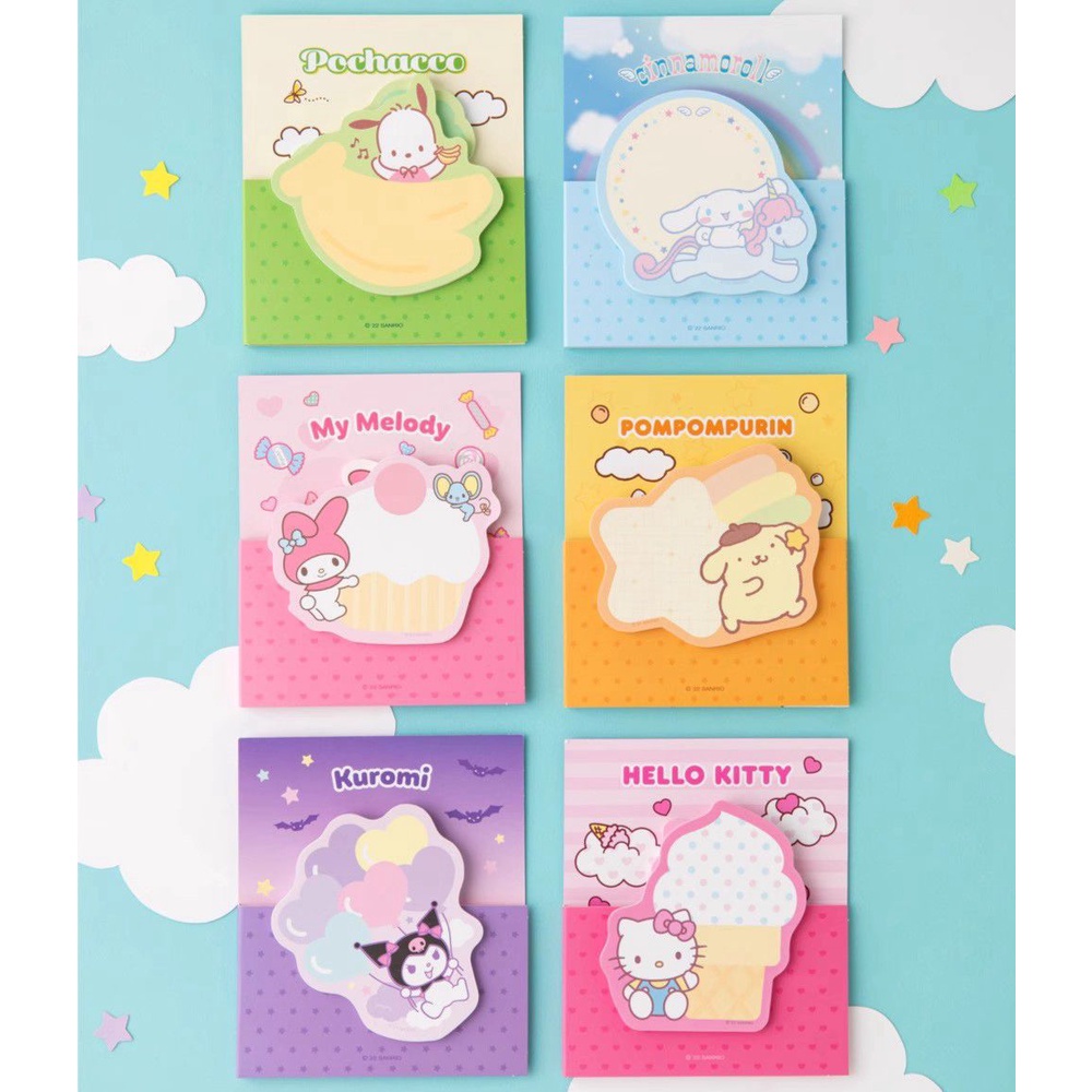 Cartoon Cartoon Note Paper Sanrio Creative Note Paper Cute Student Note ...